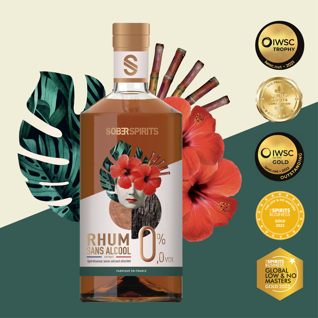 Rhum Sans Alcool 0.0% • SoberRum • BLUFFANT • Sober Spirits