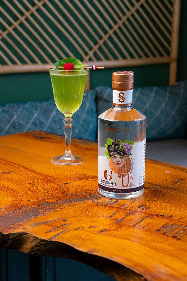 Gin Sans Alcool 0.0% • 0 Sucre SoberGin • BLUFFANT • Sober Spirits